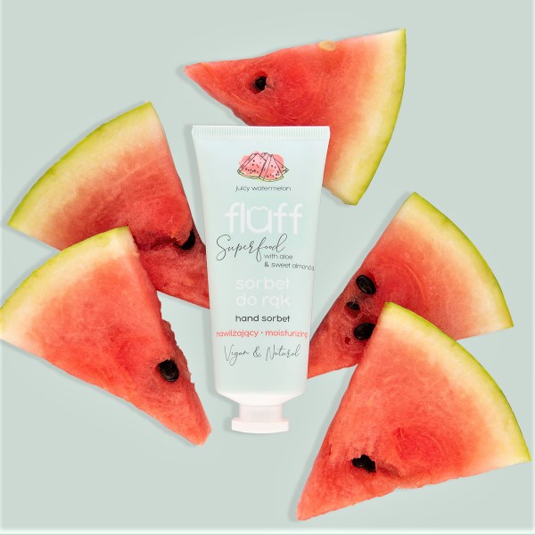 Fluff Sorbet Hand Cream Juicy Watermelon 50ml – Coslovemetics.mk